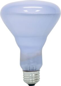 ge 87904 traditional lighting incandescent reflector, 1 count (pack of 1), clear