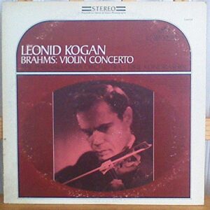 leonid kogan, brahms: violin concerto