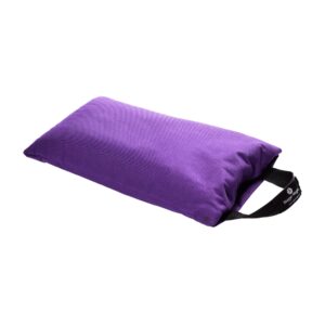 hugger mugger yoga sandbag (purple, unfilled)