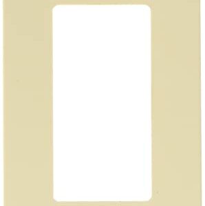 Leviton 80301-ST 1-Gang Decora Plus Screwless Wall Plate - Light Almond