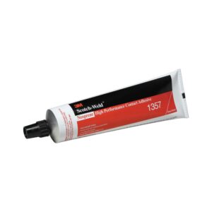 3m neoprene high performance contact adhesive 1357, gray-green, 5 ounce tube