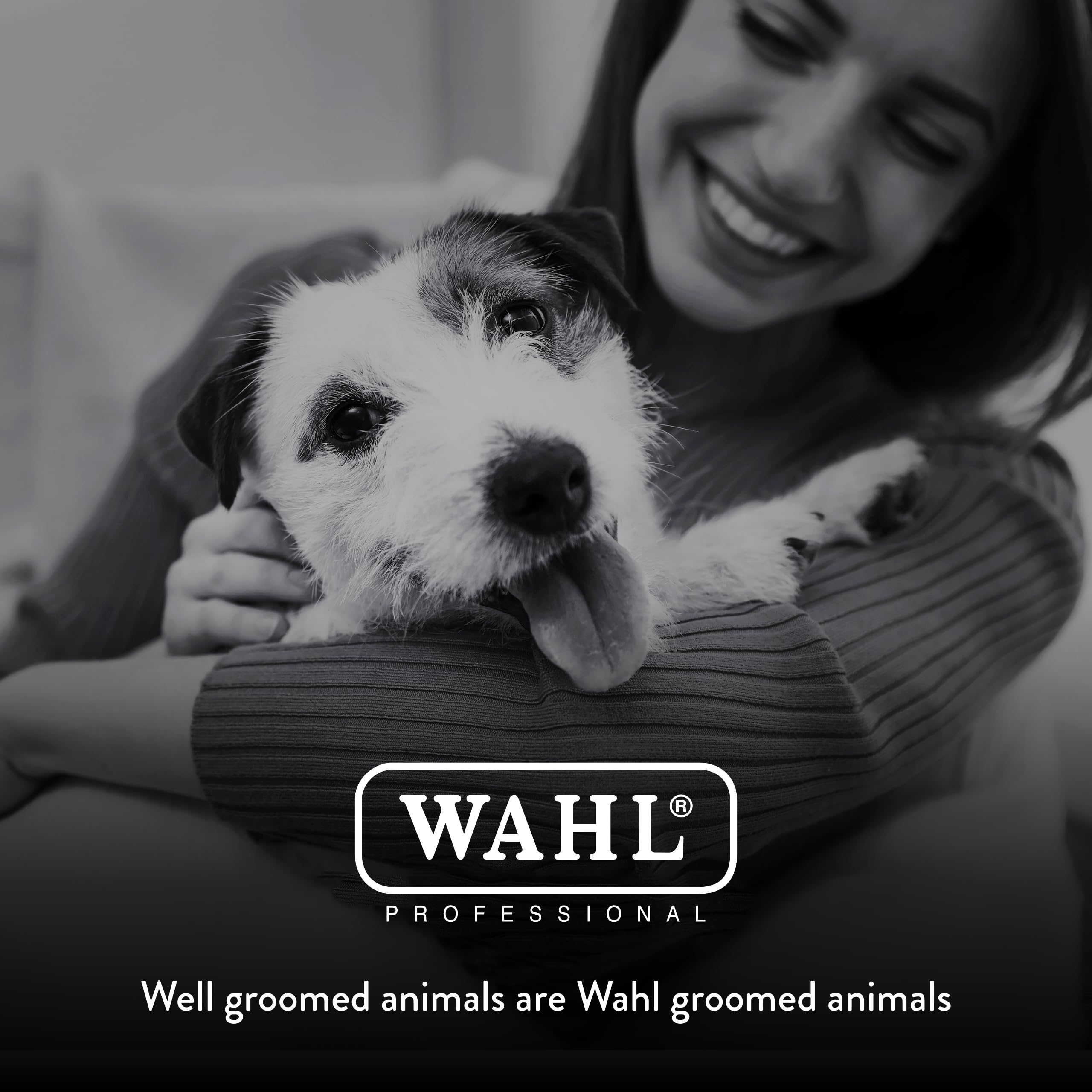 Wahl Professional Animal 5-in-1 Adjustable Blade Arco, Bravura, Chromado, Creativa, Figura, and Motion Pet, Dog, and Horse Clippers - Coarse (2179-401)