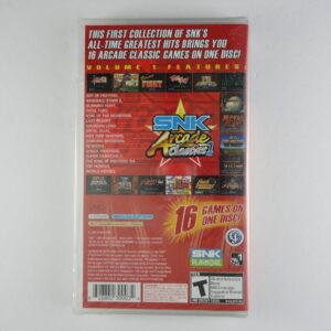 SNK Arcade Classics Vol 1 - Sony PSP