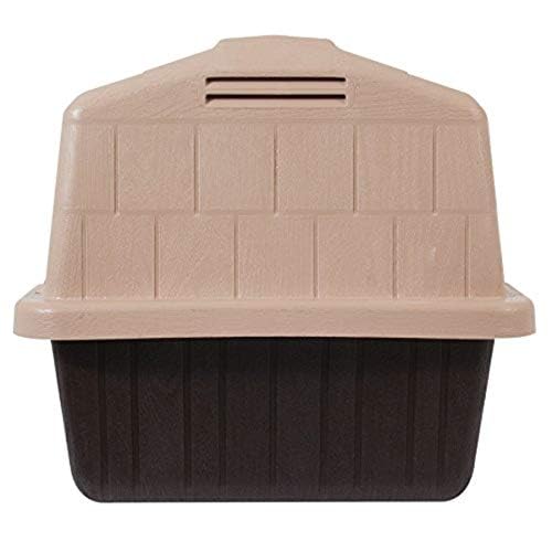 Petmate Aspen Pet Outdoor Dog House, Extra Small, For Pets Up to 15 Pounds, Made in USA