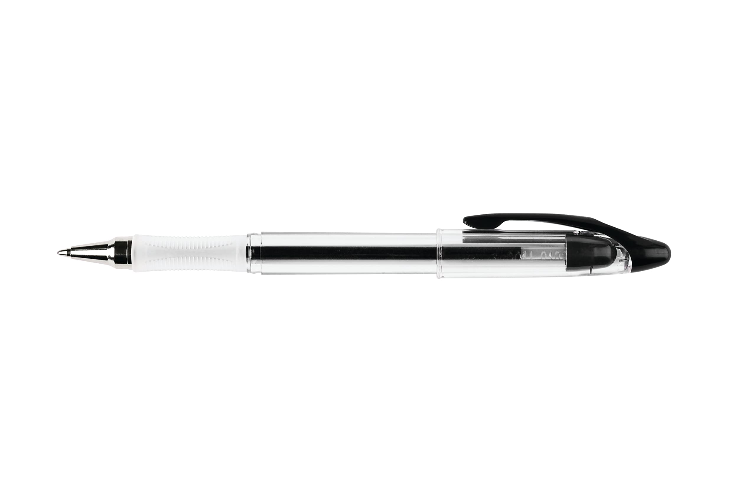 Q-Connect Delta Ball Point Pen KF00375 - Black, Pack of 12