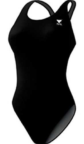 TYR womens Swimsuit Tyreco Maxfit, Black, 42 US