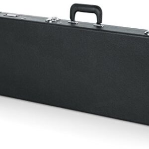 Gator Cases Deluxe Wood Case for Electric Guitars (GW-ELECTRIC),Black