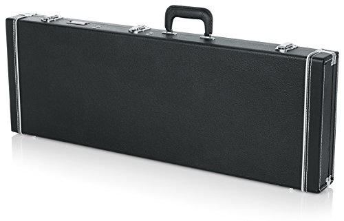 Gator Cases Deluxe Wood Case for Electric Guitars (GW-ELECTRIC),Black