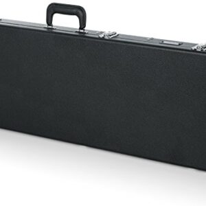 Gator Cases Deluxe Wood Case for Electric Guitars (GW-ELECTRIC),Black