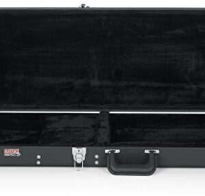 Gator Cases Deluxe Wood Case for Electric Guitars (GW-ELECTRIC),Black