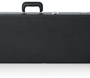 Gator Cases Deluxe Wood Case for Electric Guitars (GW-ELECTRIC),Black