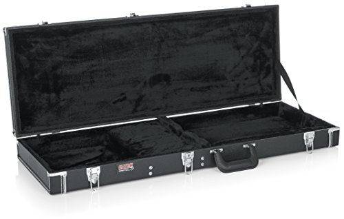 Gator Cases Deluxe Wood Case for Electric Guitars (GW-ELECTRIC),Black