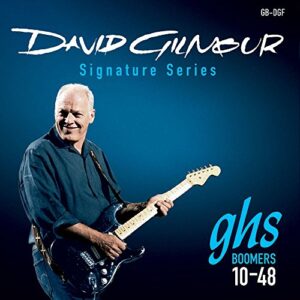 ghs strings gb-dgf david gilmour signature series, nickel-plated electric guitar strings (.010-.048)