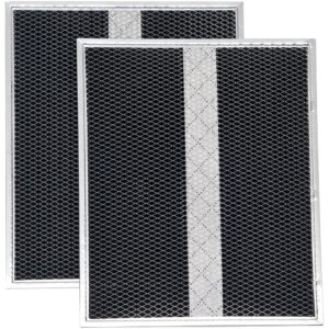 broan-nutone bpsf36 charcoal replacement filter for 36" qs and ws series range hood, 2 count (pack of 1)