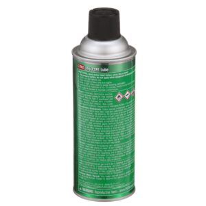 CRC Dry PTFE Lube, 10 Wt Oz, NSF H2 Registered Lubricant with Advanced Dry Film Technology, Plastic-Safe, Aerosol Spray