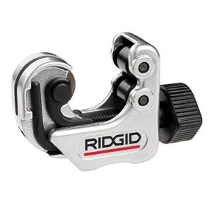 RIDGID 86127 Model 118 Close Quarters AUTOFEED 1/4" to 1-1/8" Copper, Aluminum, Brass, and Plastic Tubing Cutter