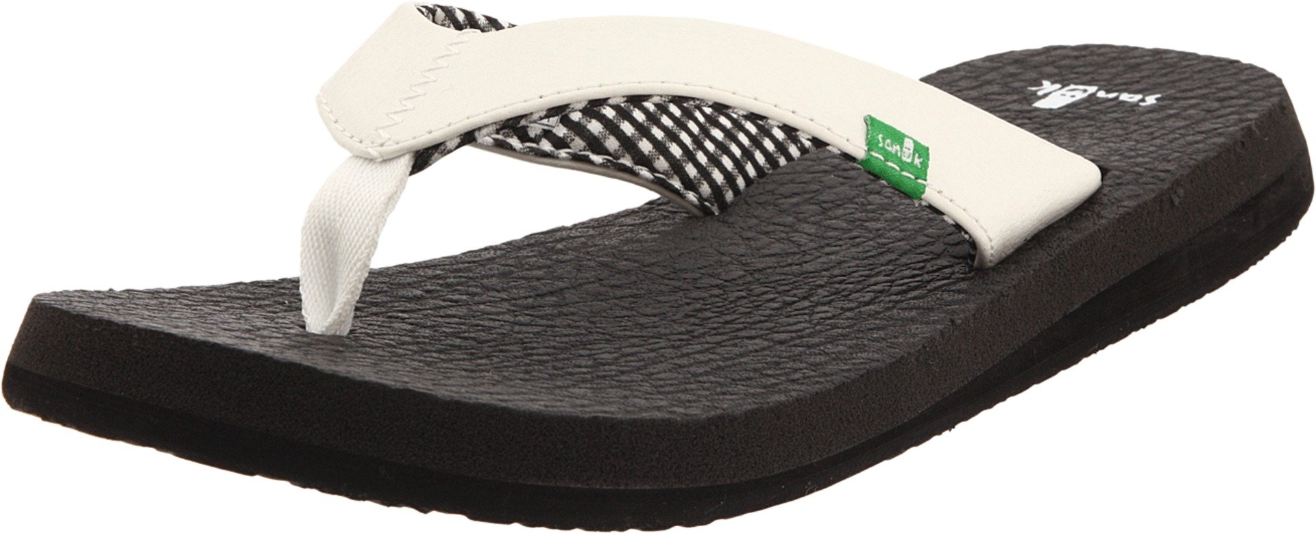 Sanuk Yoga Mat - Cushioned Sandals - Women's White - 8