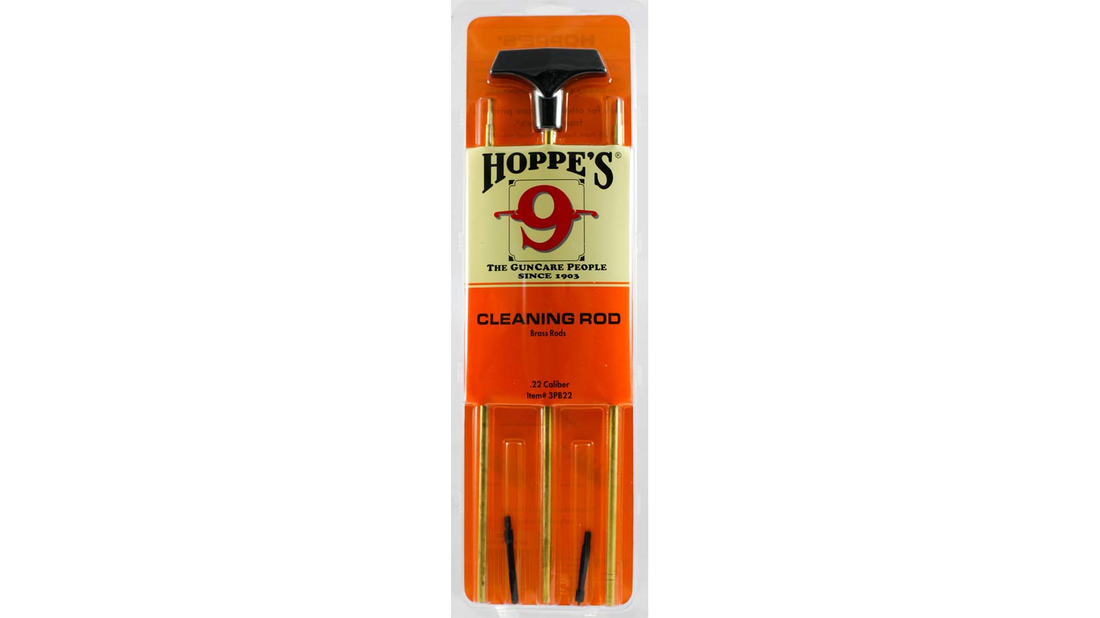 Hoppe's No. 9 Gun Cleaning Brass Rod, .22 Caliber Rifle