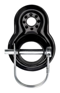 coupler attachments for instep and schwinn bike trailers, flat coupler for a wide range of bicycle sizes, models, and styles,black