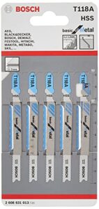 bosch 2608631507 jigsaw blade t118 a 3 pcs