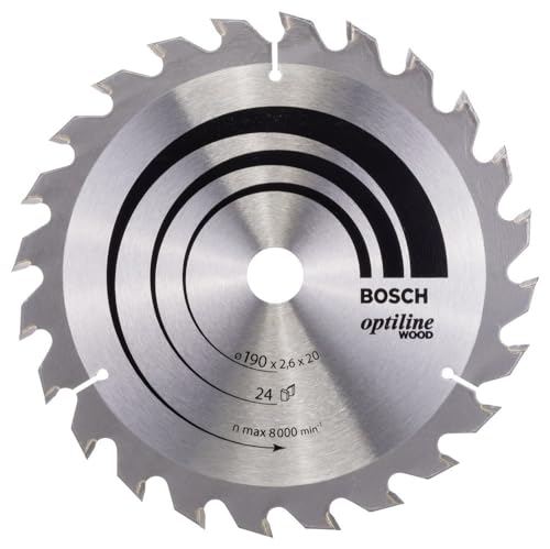 Bosch 2608640612 Circular Saw Blade "Top Precision" Opwoh 7.48inx20mm 24T