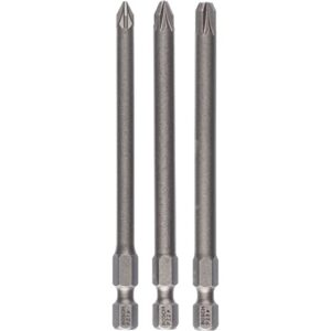 Bosch Professional 2607001761 Screwdriver Bit 3 Set 89mm Pz