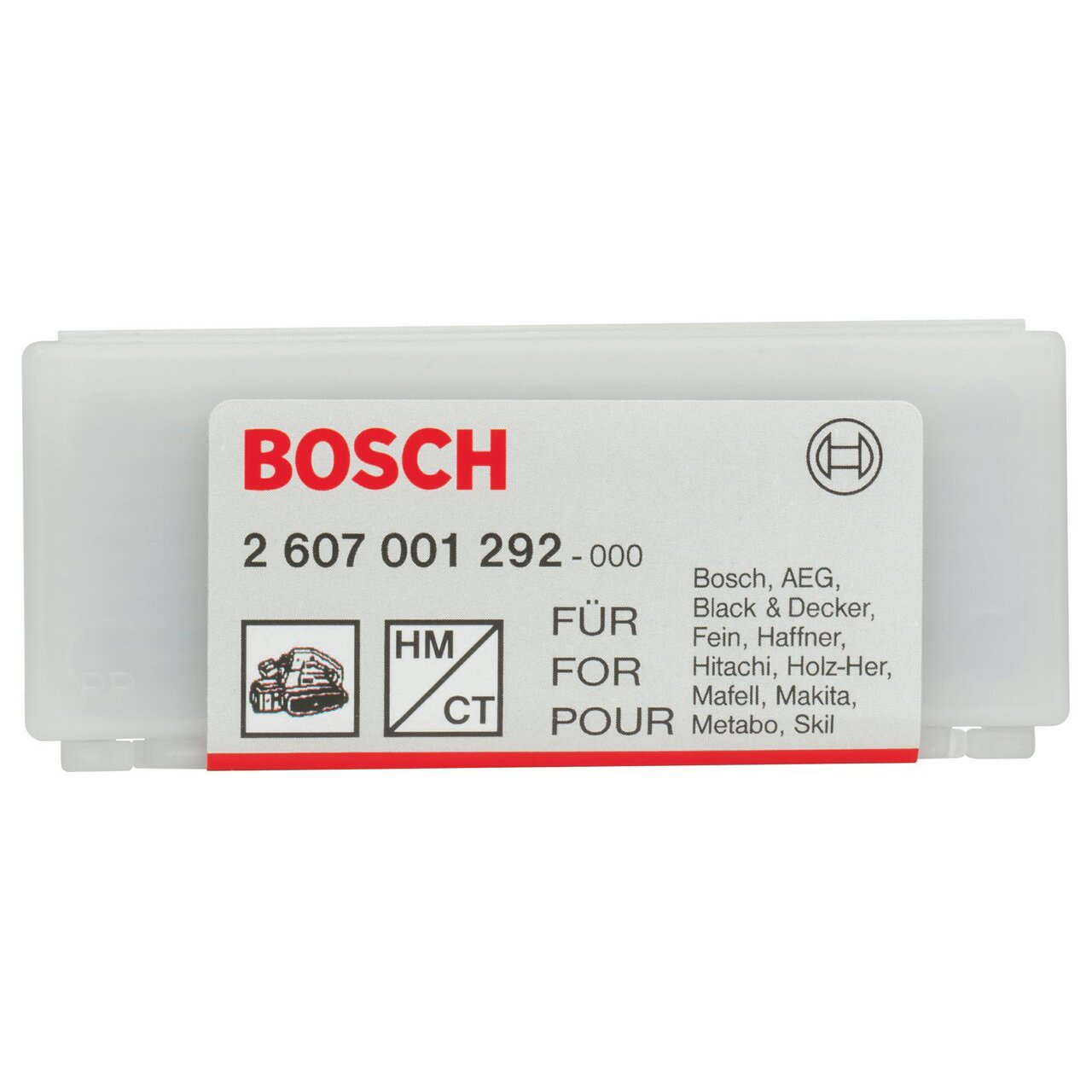 Bosch Pro Hobelmesser für Handhobel (10 Stück)