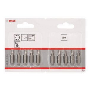 bosch professional 2607001616 screwdriver bit extra hard, t25