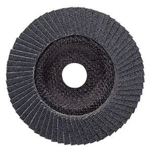 Bosch Professional 2608607319 Flap disc X571, Best for Metal 115 mm, 22.23 mm, 120, Black/Brown, 1Fächersschleifs.B.f.M.115mm