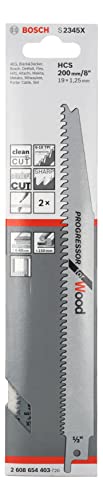 Bosch 2608654403 Saber Saw Blade S234XF/S2345X 2 Pcs