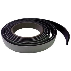 taco metals taco marine v30-0748b8-2 hatch tape - 1/4" x 3/4" x 8', black