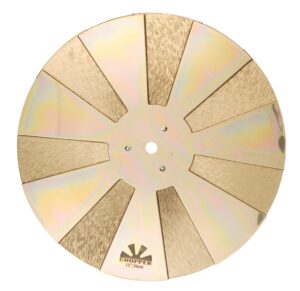 sabian crash cymbal, white,bronze (ch12)