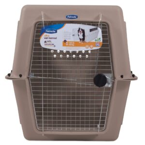 petmate ultra vari dog kennel for extra large dogs (durable, heavy duty dog travel crate, made with recycled materials, 48 in. long) 90 to 125 lbs, made in usa