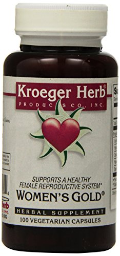 Kroeger Herb Women's Gold Capsules, 100 Count