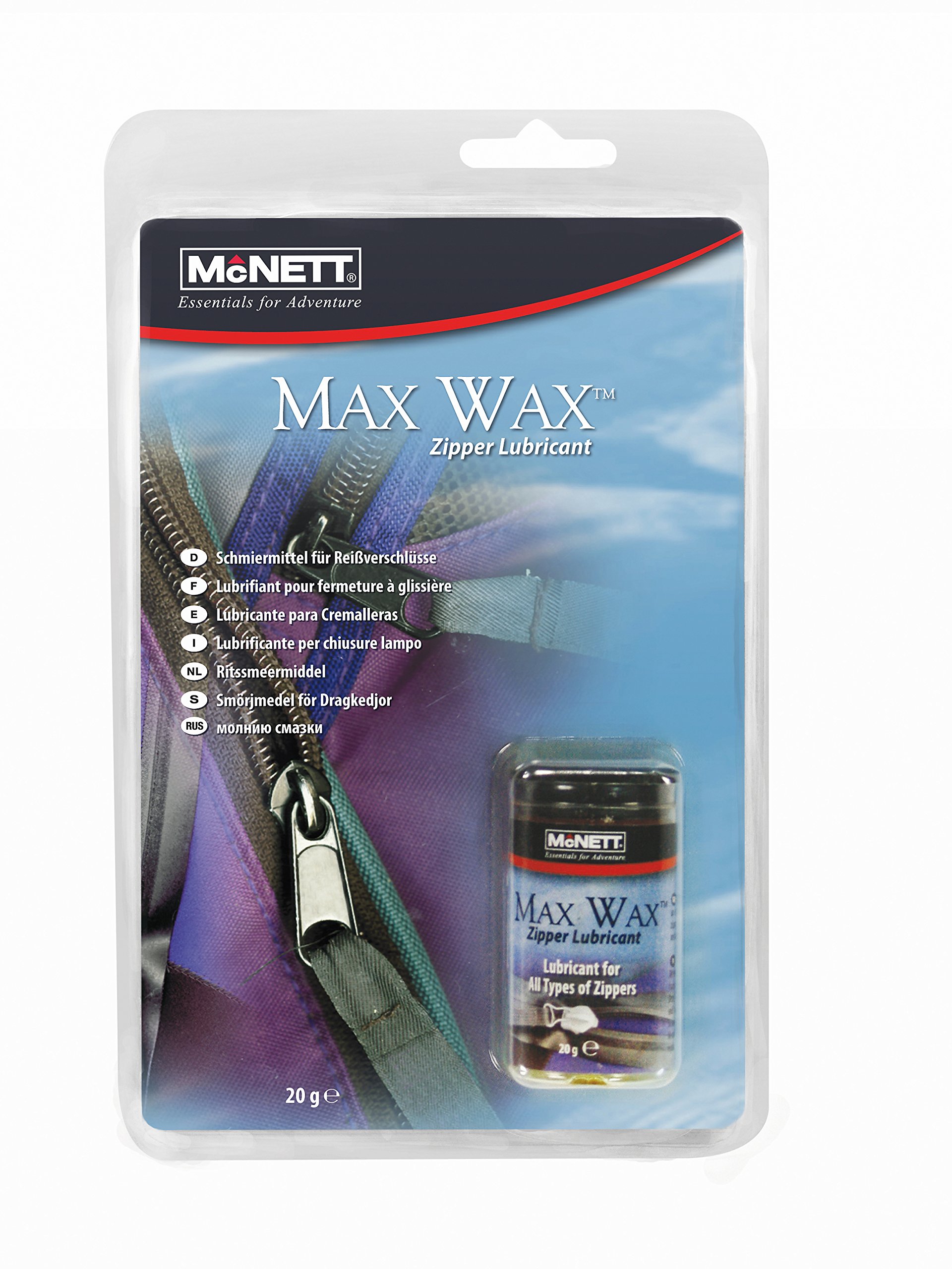 McNett - Max Wax - Zipper, 8 cm