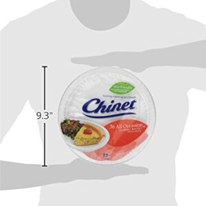 Chinet Premium 8 3/4-Inch Paper Plates, 36 Count