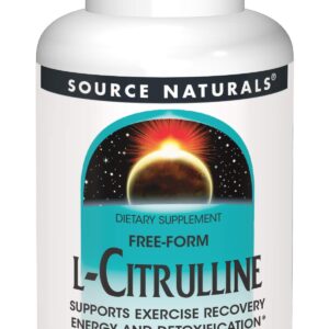 Source Naturals L-Citrulline - Supports Exercise Recovery, Energy and Detoxification*, 1,000 mg - 30 Tablets