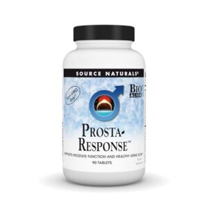 source naturals prosta-response - supports prostate function and healthy urine flow* - 90 tablets