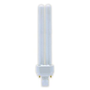 ge 97612 traditional lighting compact fluorescent plug-in quad, 1 count (pack of 1), warm white (3500k)