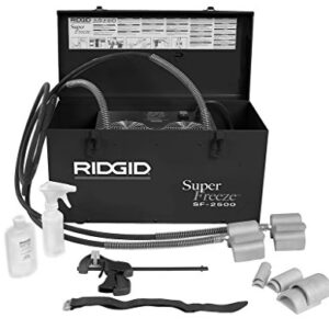 RIDGID 68967 Model SF-2500 SuperFreeze Pipe Freezer, Pipe Freezing Kit