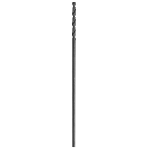 BOSCH BL2647 1-Piece 5/16 In. x 6 In. Extra Length Aircraft Black Oxide Drill Bit for Applications in Light-Gauge Metal, Wood, Plastic