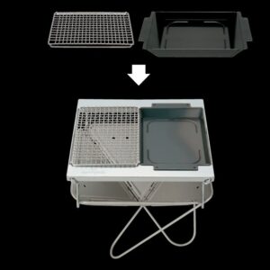 Stainless Half Grill Pro