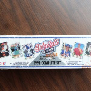 Upper Deck 1991 MLB Baseball Cards Complete Factory Set (800 Cards)