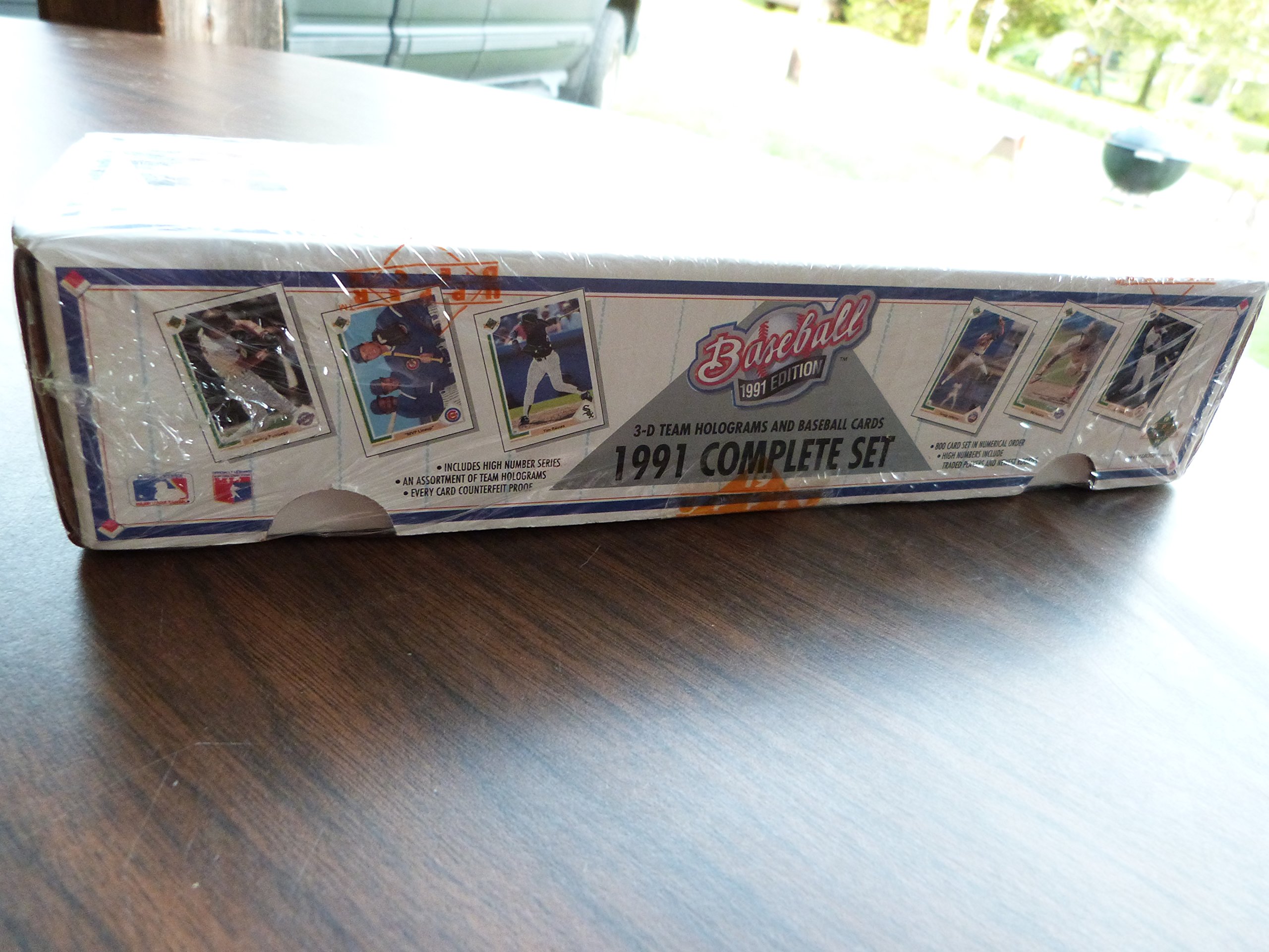 Upper Deck 1991 MLB Baseball Cards Complete Factory Set (800 Cards)