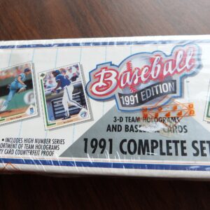 Upper Deck 1991 MLB Baseball Cards Complete Factory Set (800 Cards)