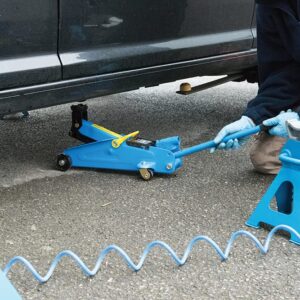 Silverline 633935 Hydraulic Trolley Jack 2 Tonne , Blue