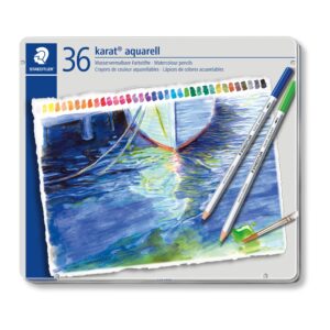 staedtler set 125 m36 36 colors dilshan watercolor pencil