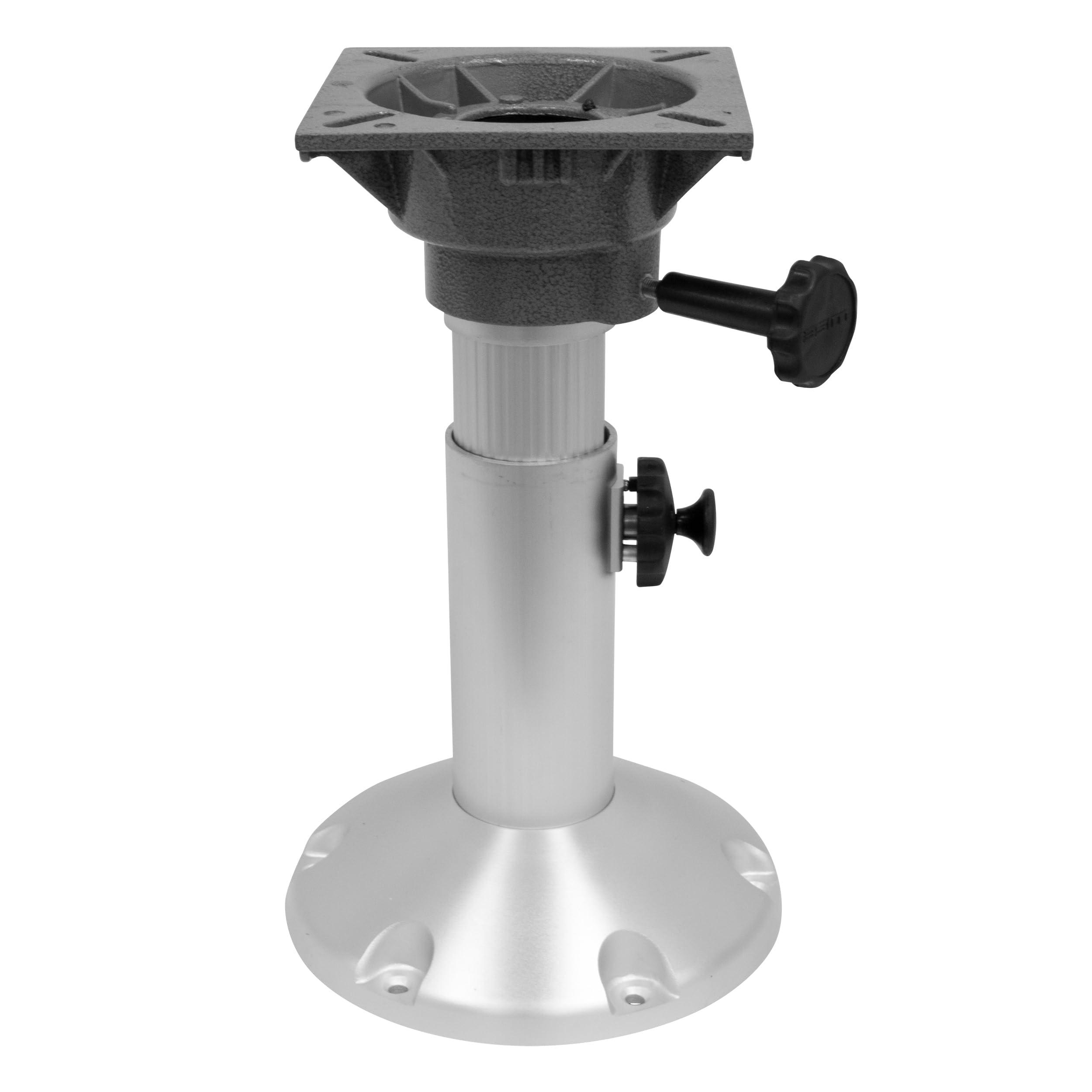 Wise 8WP21-18S Boat Seat Pedestal, Adjustable Height from 12" to 18", with Standard Seat Mount