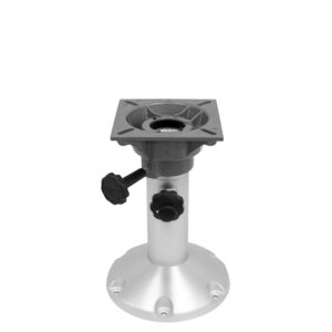 Wise 8WP21-18S Boat Seat Pedestal, Adjustable Height from 12" to 18", with Standard Seat Mount