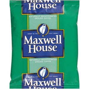 maxwell house shy decaf ground coffee (1.1 oz bags, pack of 42)